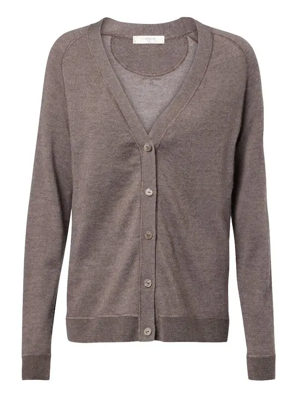 THE ROW Liberty Cashmere Cardigan - Brown