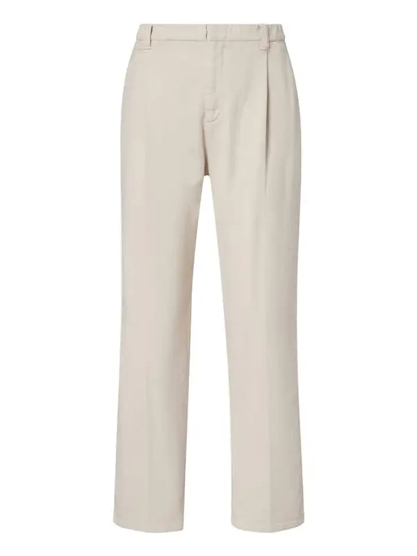 Brunello Cucinelli Monili Mid-rise Straight Jeans - Beige
