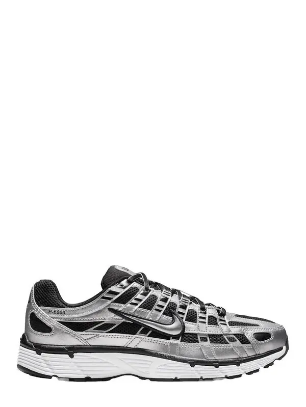 Nike P6000 Athletic Sneakers - Metallic Silver/black/white