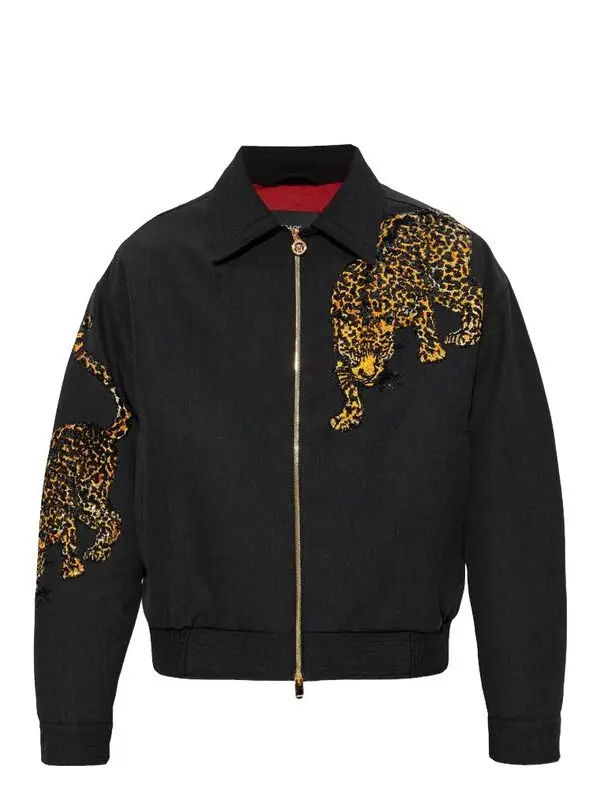 アウターその他 VERSACE Men Jacket Black 10207581A09785 1B000 Versace Jackets For Men – Bold & Edgy Styles | Editorialist