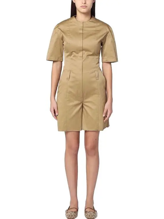 THE LATEST Short Jumpsuit - Brown