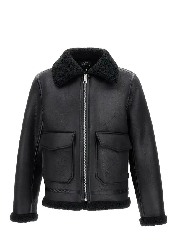 A.p.c. Outerwear - Black