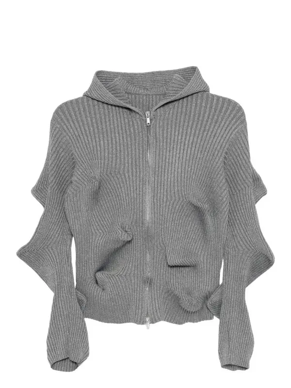 JNBY Mid-length Hooded Jacket - Grey