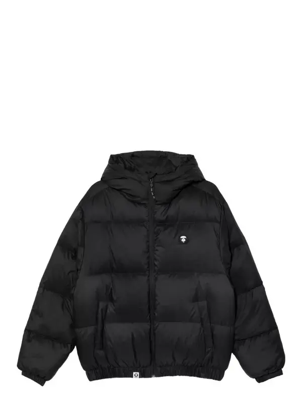 AAPE BY *A BATHING APE Logo-patched Jacket - Black
