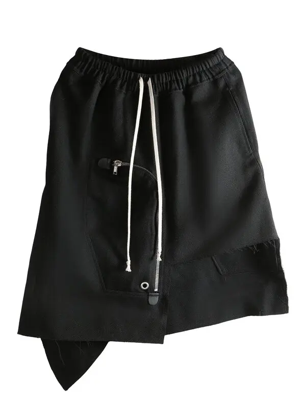 Rick Owens Gonna Dracca Skirt - Black