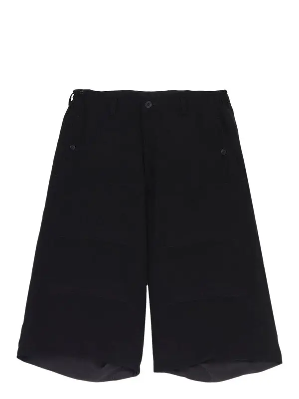YOHJI YAMAMOTO POUR HOMME Padded Short Pants - Black