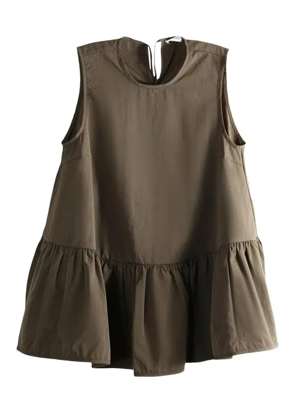 Cecilie Bahnsen Asta Top - Brown