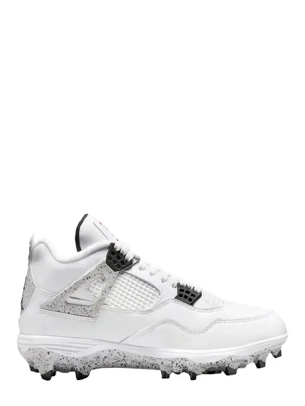 JORDAN Air 4 Panelled Sneakers - White