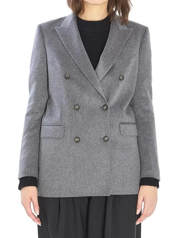 Tagliatore Jasmine Cashmere Jacket - Grey