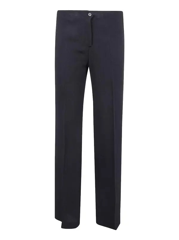 N°21 Low Waist Flared Pants - Black