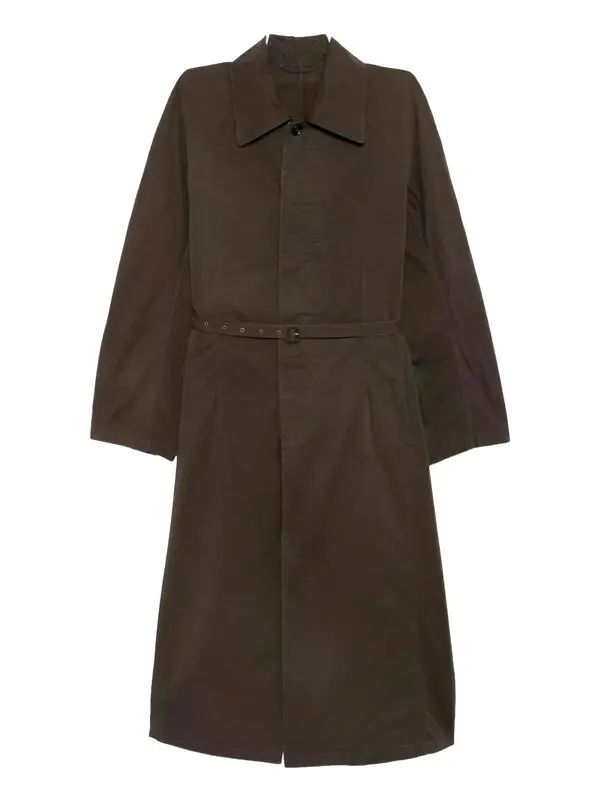 JNBY Loosed Cotton Trench Coat - Brown