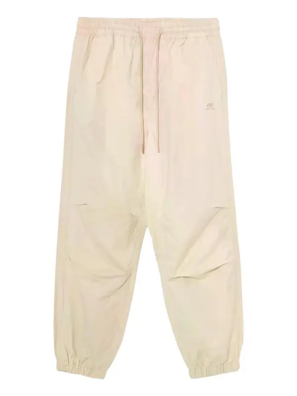 CHOCOOLATE Logo-embroidered Trousers - Neutrals