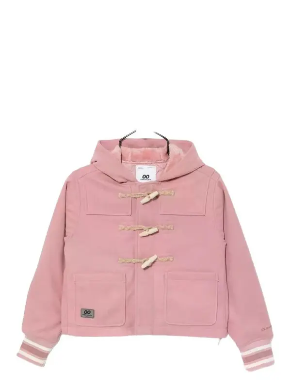CHOCOOLATE Logo-patch Cropped Jacket - Pink