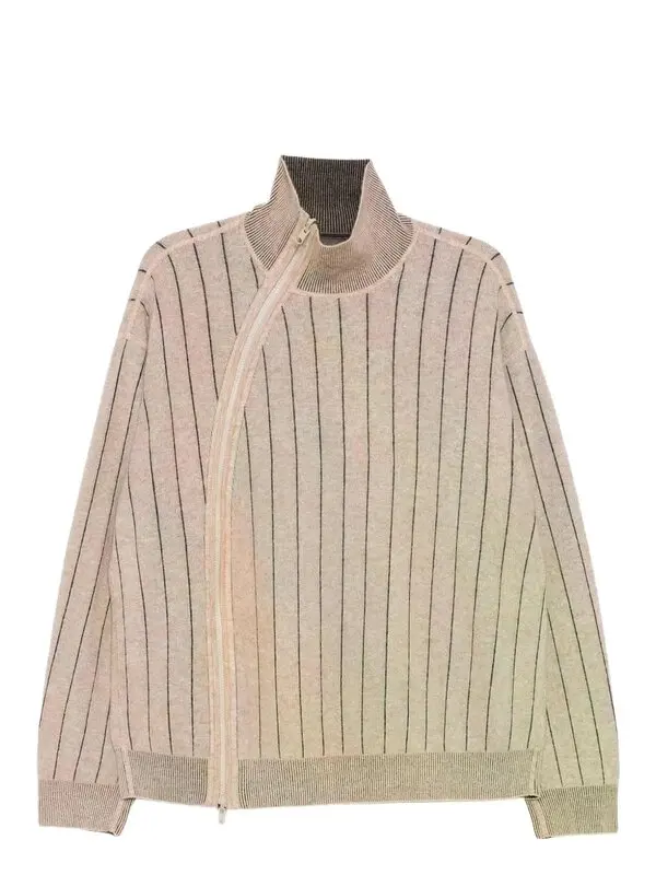 CROQUIS Striped Cardigan - Neutrals