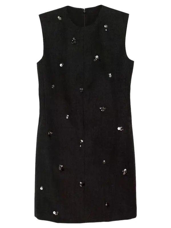 JNBY Crystal-embellished Dress - Grey