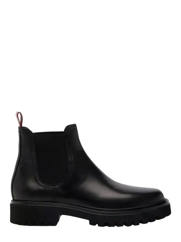 Bally Leather Chelsea Boots - Black