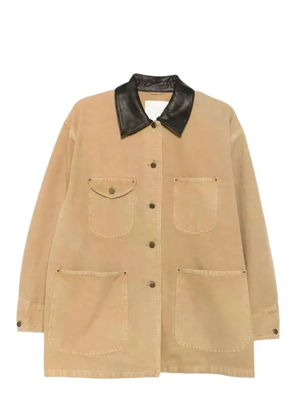 JNBY Oversized Cotton Jacket - Neutrals