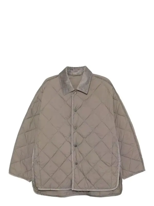 CROQUIS Collared Padded Jacket - Grey