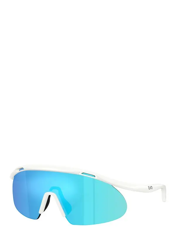 EA7 Full Rim Sunglasses - Matte White