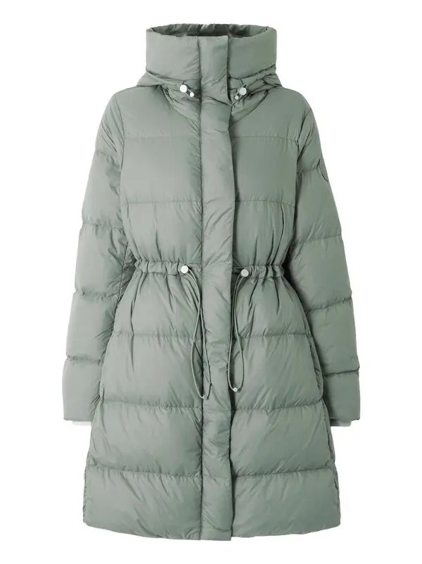 Canada Goose Montgomery Hooded Quilted Down Coat - Green