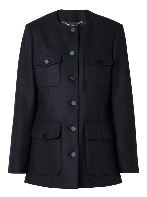 Altuzarra Perry Wool-blend Jacket - Blue