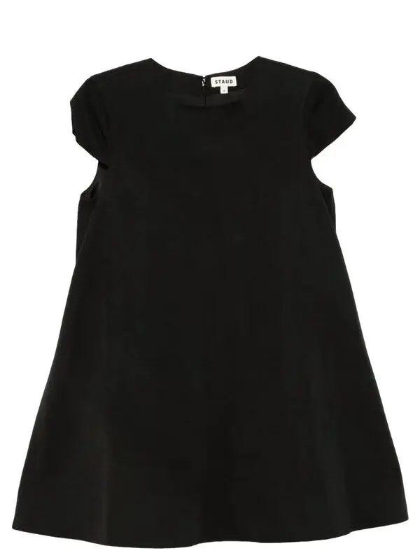 Staud Mia Mini Dress - Black