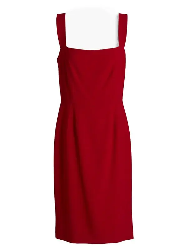 Dolce & Gabbana Stretch-crepe Dress - Claret