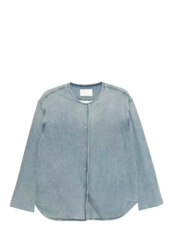 LESS Paneled Denim Jacket - Blue