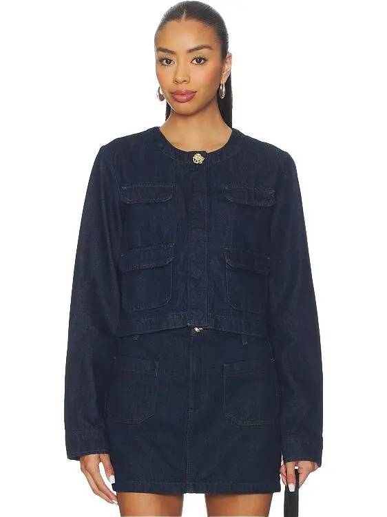 FAVORITE DAUGHTER Denim Emily Jacket - Stout