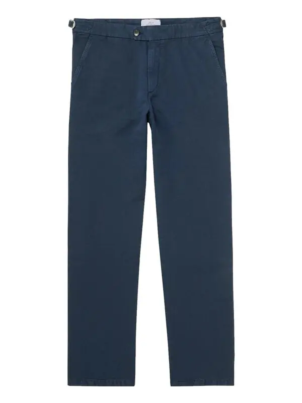 Mr P. Mike Straight-leg Trousers - Blue
