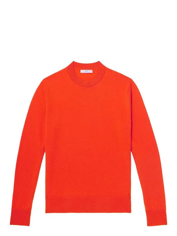 Mr P. Curtis Cashmere Sweater - Red