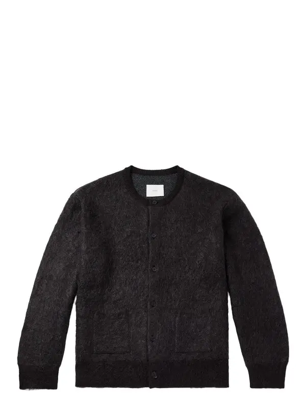 SSSTEIN Brushed-knit Cardigan - Brown