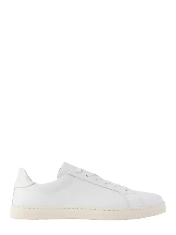 George Cleverley Jack Iii Leather Sneakers - White