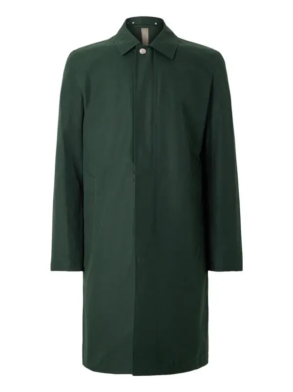 Private White V.c. Jack's Cotton-shell Raincoat - Green