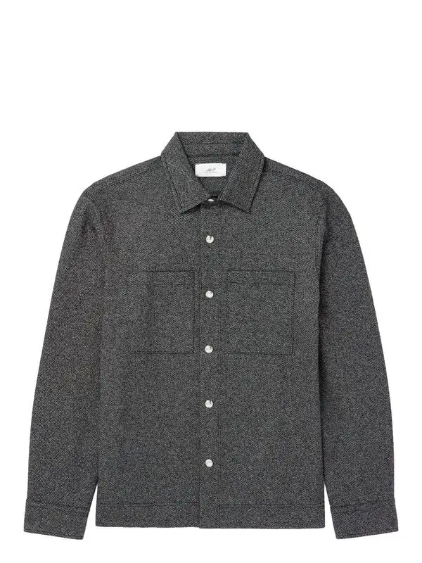 Mr P. Twill Overshirt - Gray