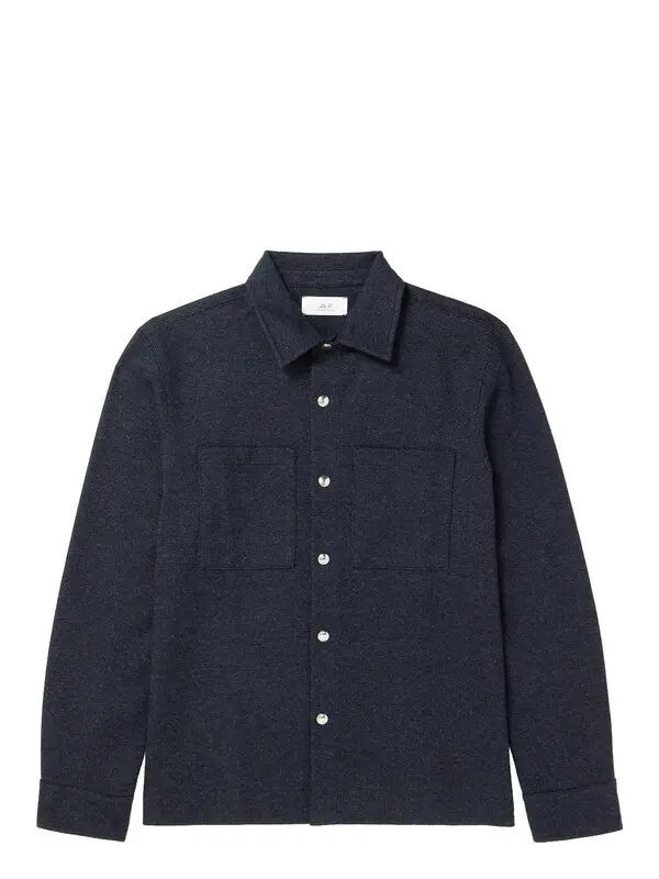 Mr P. Twill Overshirt - Blue