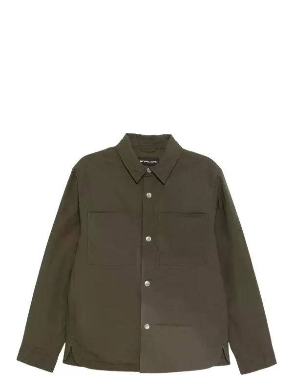 Michael Kors Padded Shirt Jacket - Green
