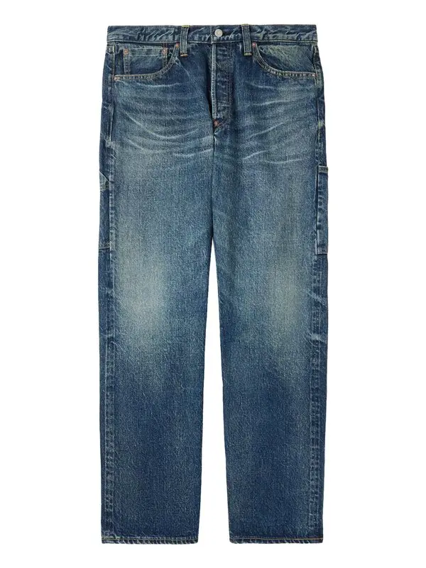 HUMAN MADE Future Straight-leg Selvedge Jeans - Blue