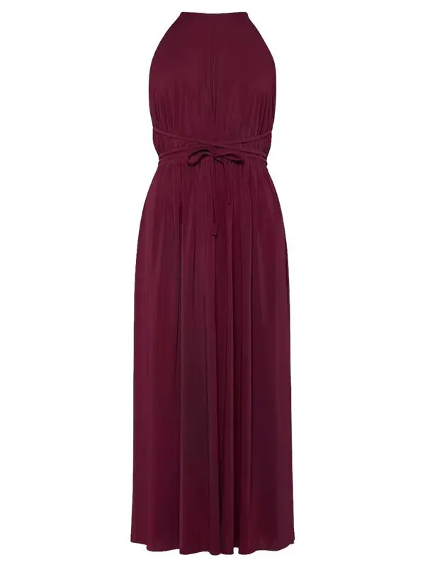 ERES Ines Halterneck Long Dress - Purple