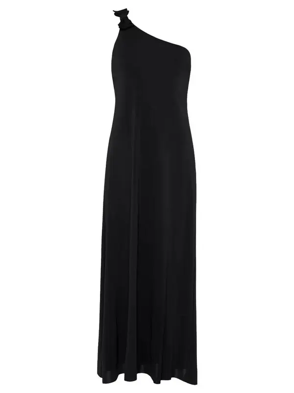 ERES One-shoulder Maxi Dress - Black