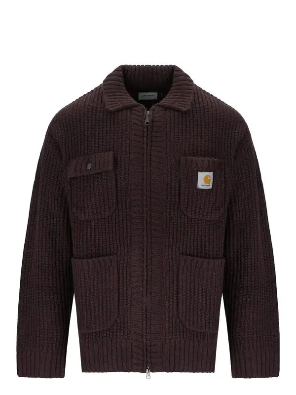 Carhartt Work In Progress Chore Palisander Cardigan - Brown