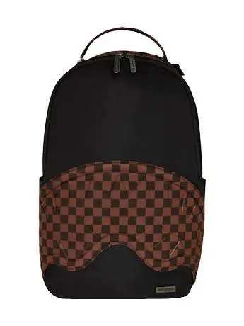 SPRAYGROUND Maison Check Backpack - Black/brown