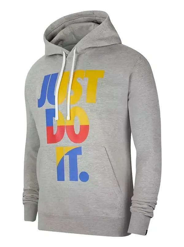 Nike Hooded Pullover - Grey