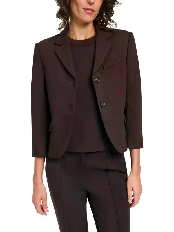 Dorothee Schumacher Notched-lapel Blazer - Brown