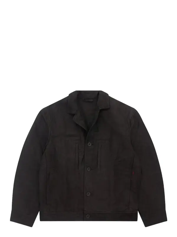 CASEY CASEY Oscar Buttoned Welt-pocket Jacket - Black