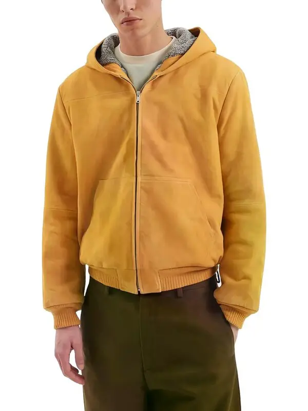 1989 STUDIO Hooded Zip-up Jacket - Yellow