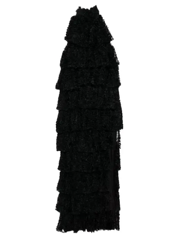 Karl Lagerfeld Studio Ruffled Dress - Black