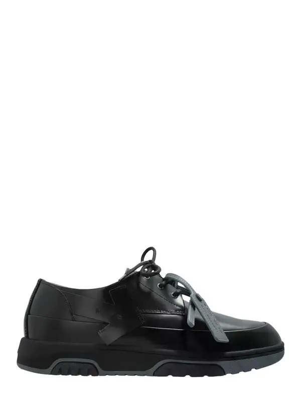 Off-White Panelled Lace-up Sneakers - Black