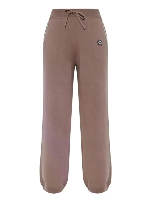 Kenzo Logo-patch Trousers - Pink