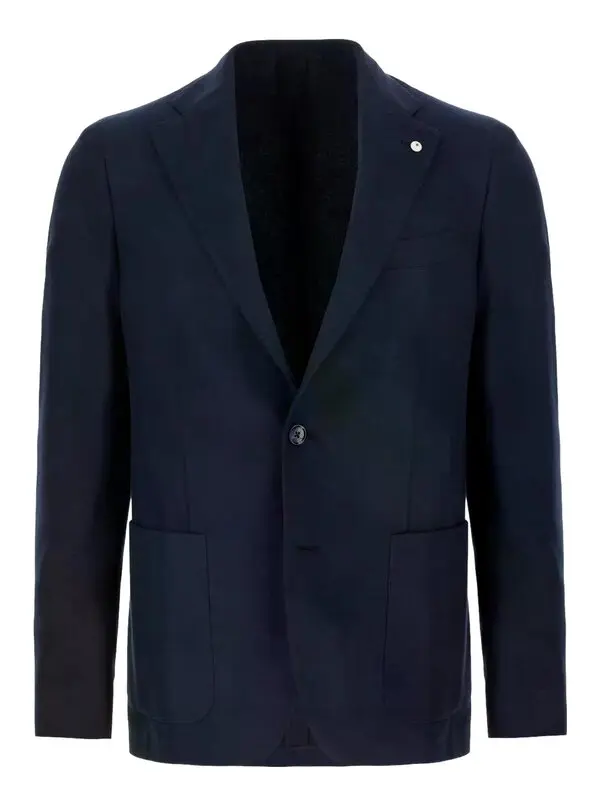 L.B.M. 1911 Button Blazer - Blue
